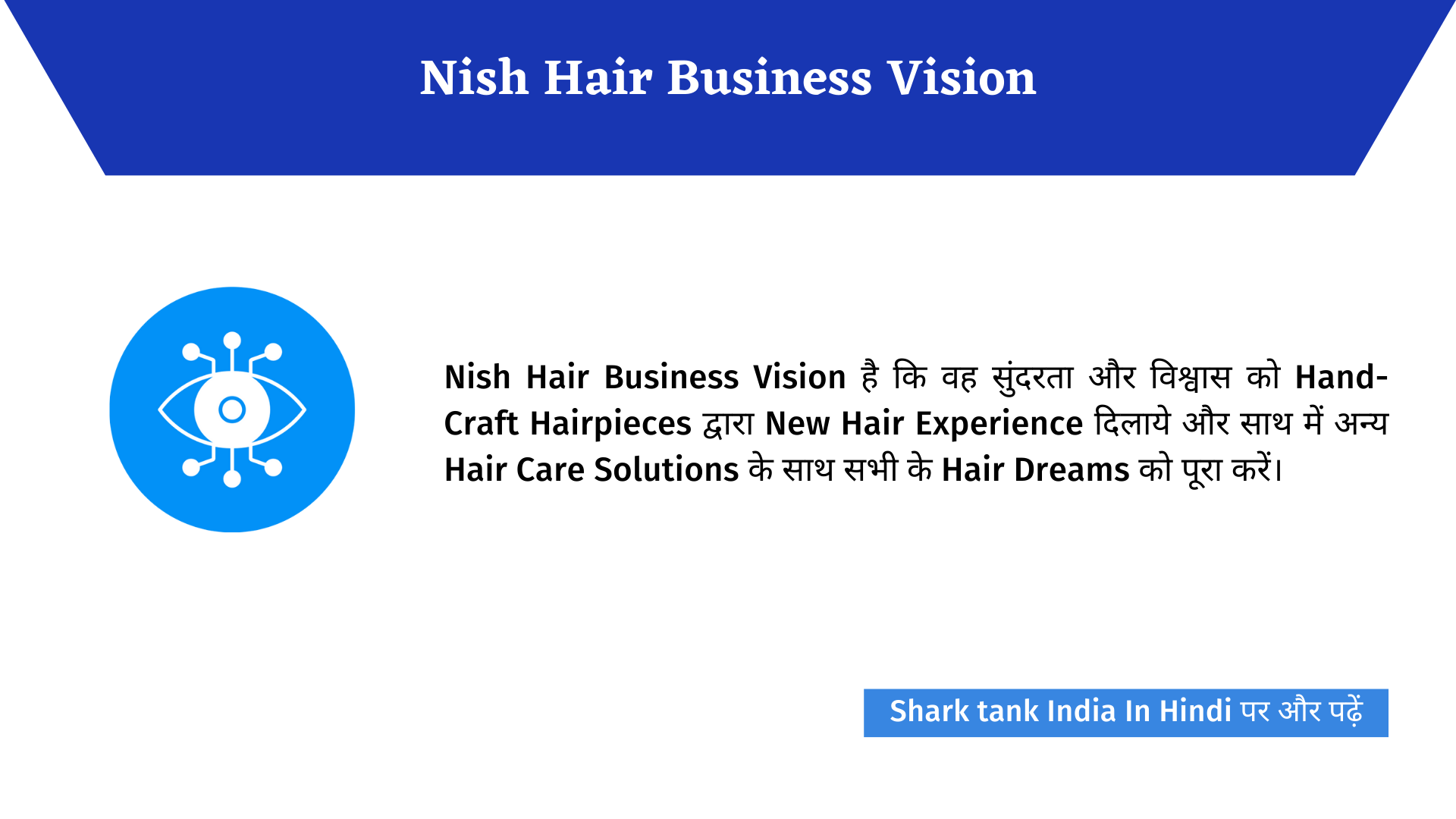 Nish Hair Shark Tank India Season 2 Episode 50 - Shark Tank India In Hindi